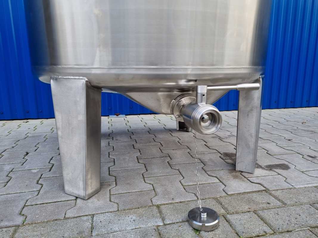 734L Stainless steel vessel with cone stirrer agitator - SRT-Mischer.de ...